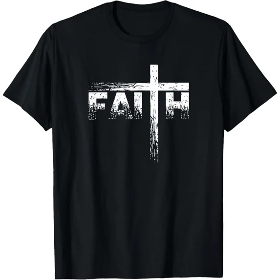 Christian Faith And Cross Religious Spiritual Gospel Hope Gift Unisex T ...