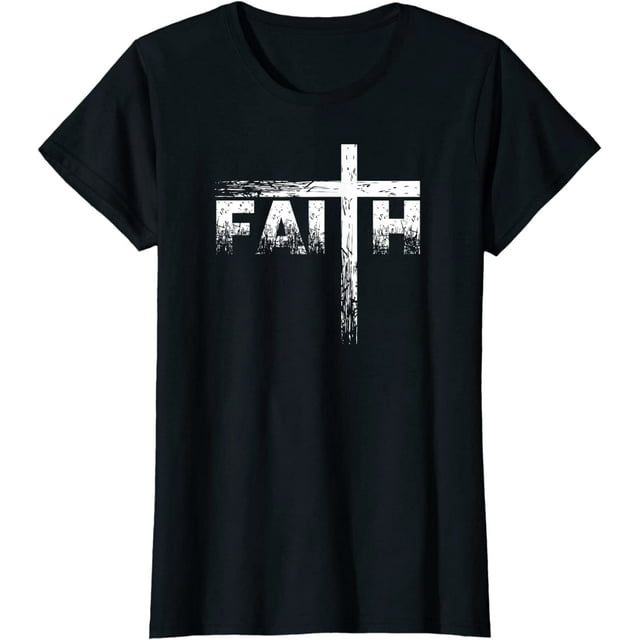 Christian Faith Cross T-Shirt - Christian Faith T Shirts T-Shirt ...