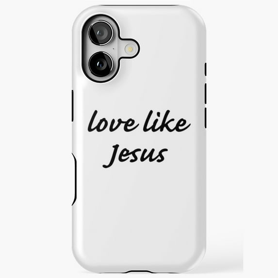 Christian Faith Design Love Like Jesus iPhone Case 17 11 12 13 14 15 16 ...