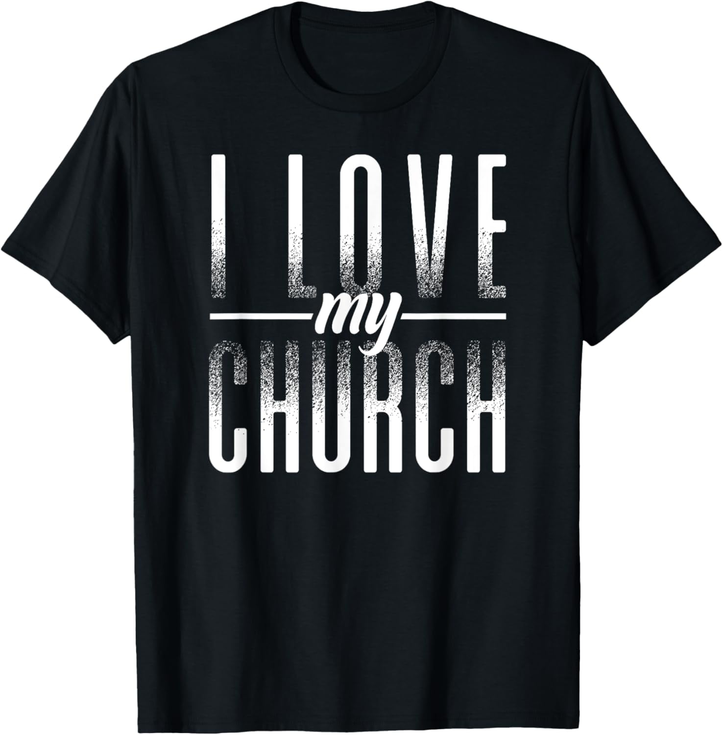 Christian Faith I Love My Church T-Shirt - Walmart.com