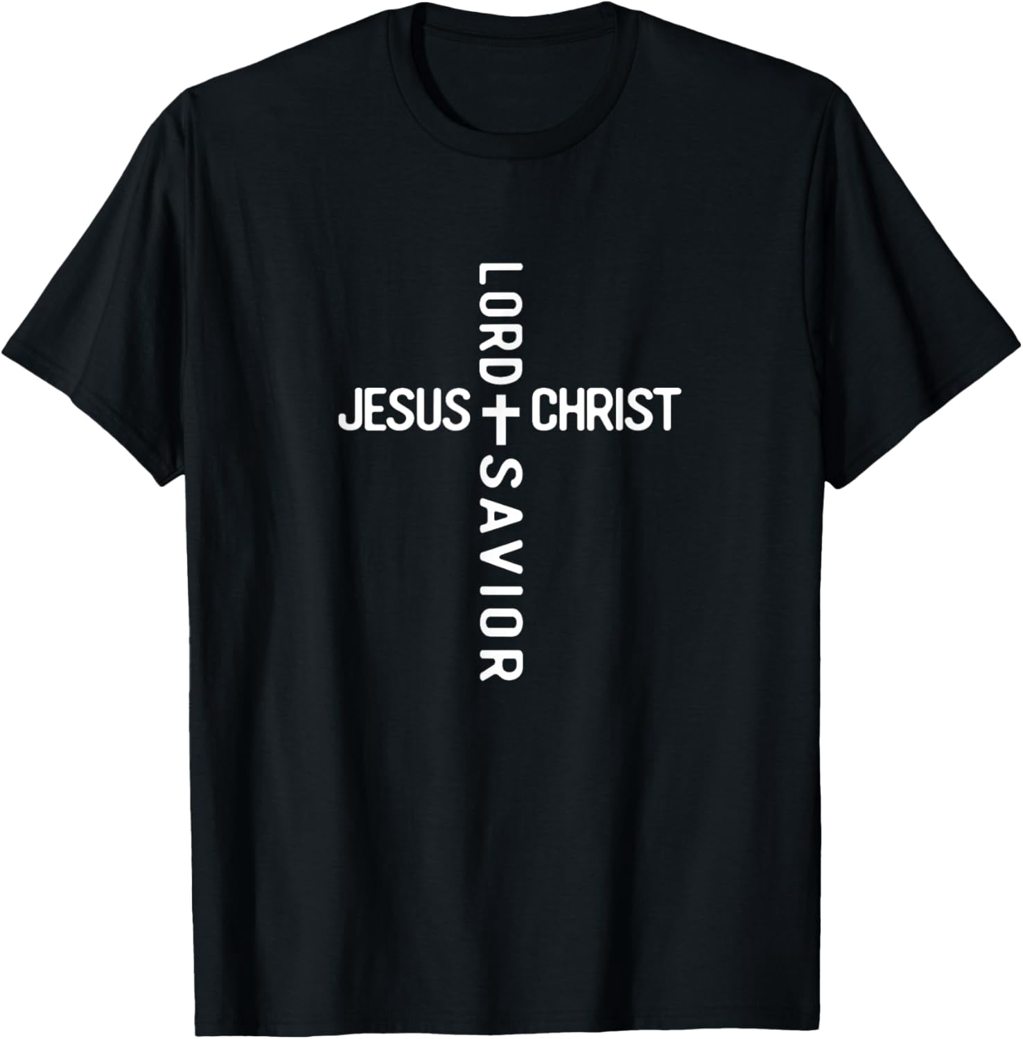 Christian Faith Lord And Savior Jesus Christ Cross T-Shirt - Walmart.com