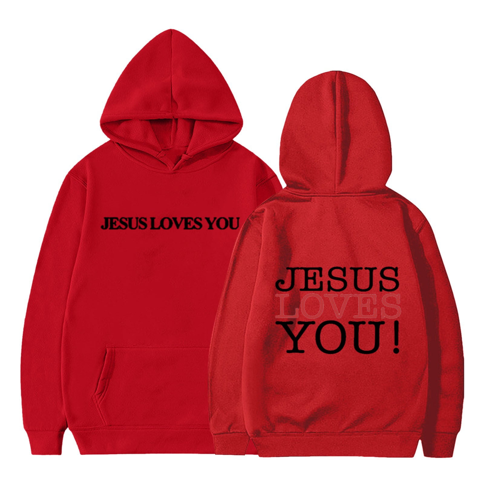 Christian Faith Religious God Sweatshirt TRUST IN THE LORD Hoodies ...