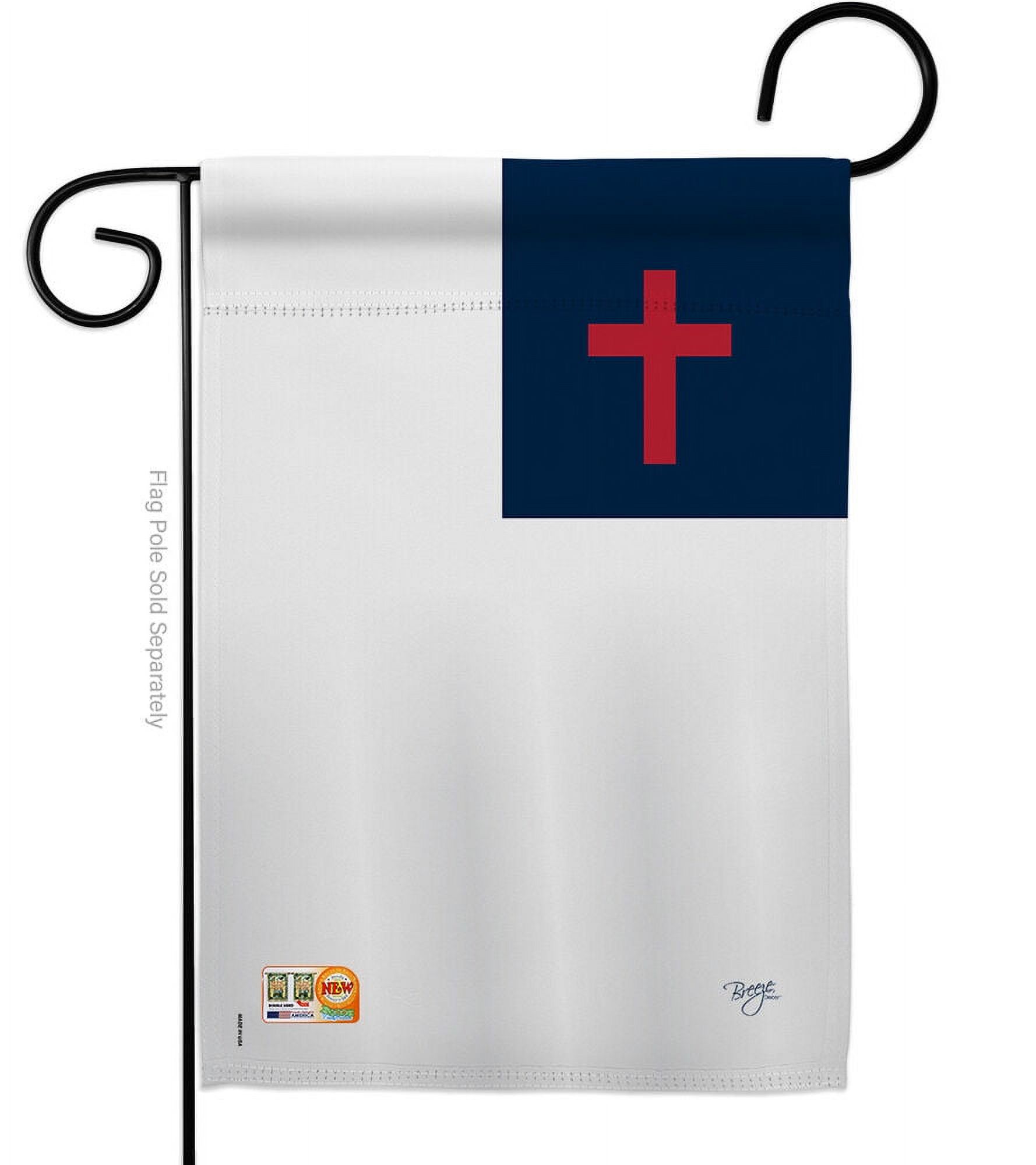 Christian Faith Religious jesus christ cross Garden House Yard Flag ...