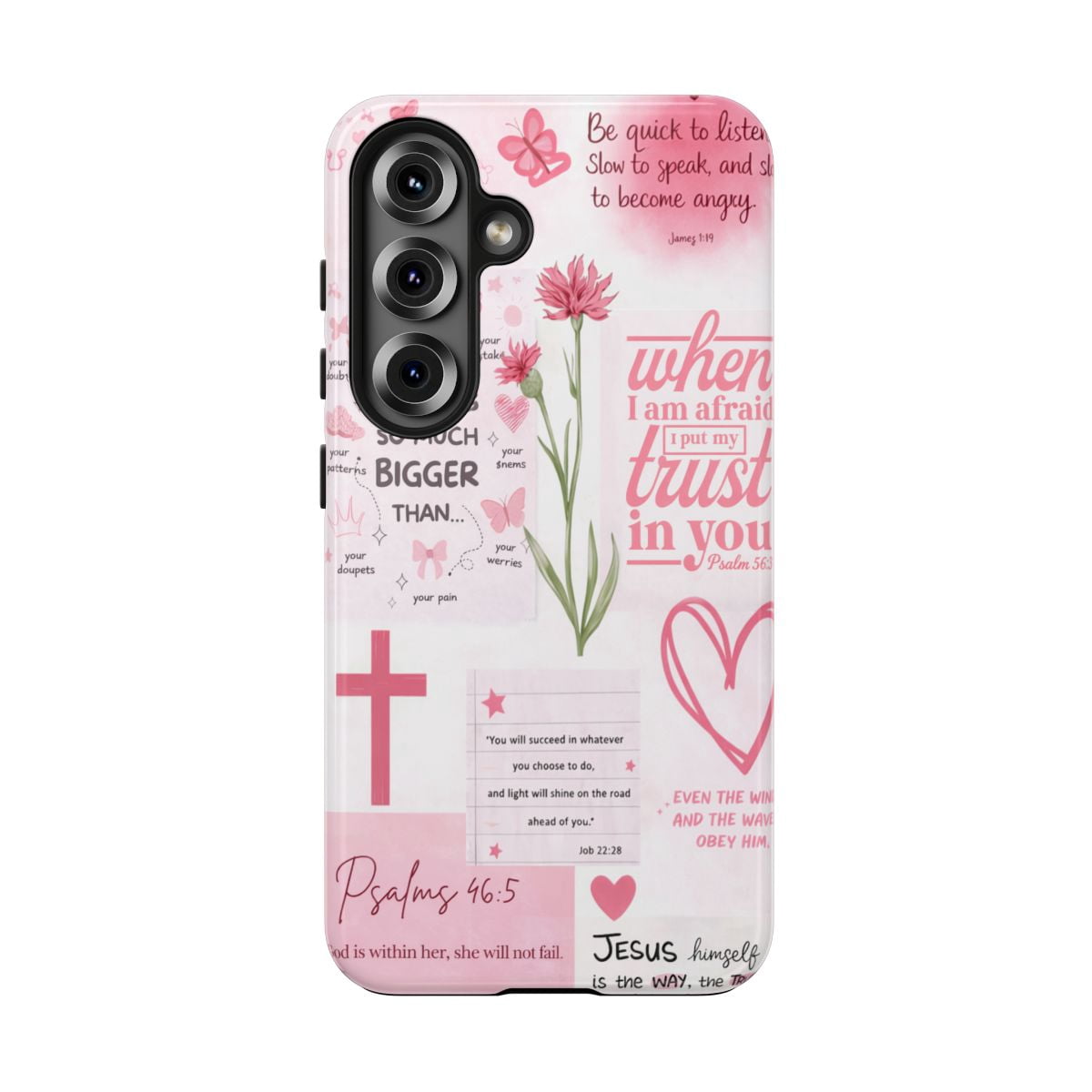 Christian Faith Tough Phone Case Compatible with Galaxy S21, S22, S23 ...