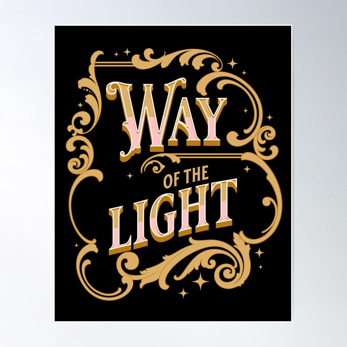 Christian Faith, Way Of The Light, Jesus Christ, God Is Light Poster ...