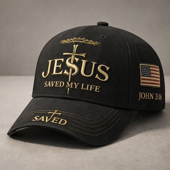 Christian Faithful Redeemer Cap Unisex Adjustable Jesus Cross Lion of ...