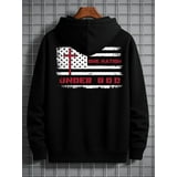 Christian Flag Hoodie graphic hoodies Christianity for men hooded ...