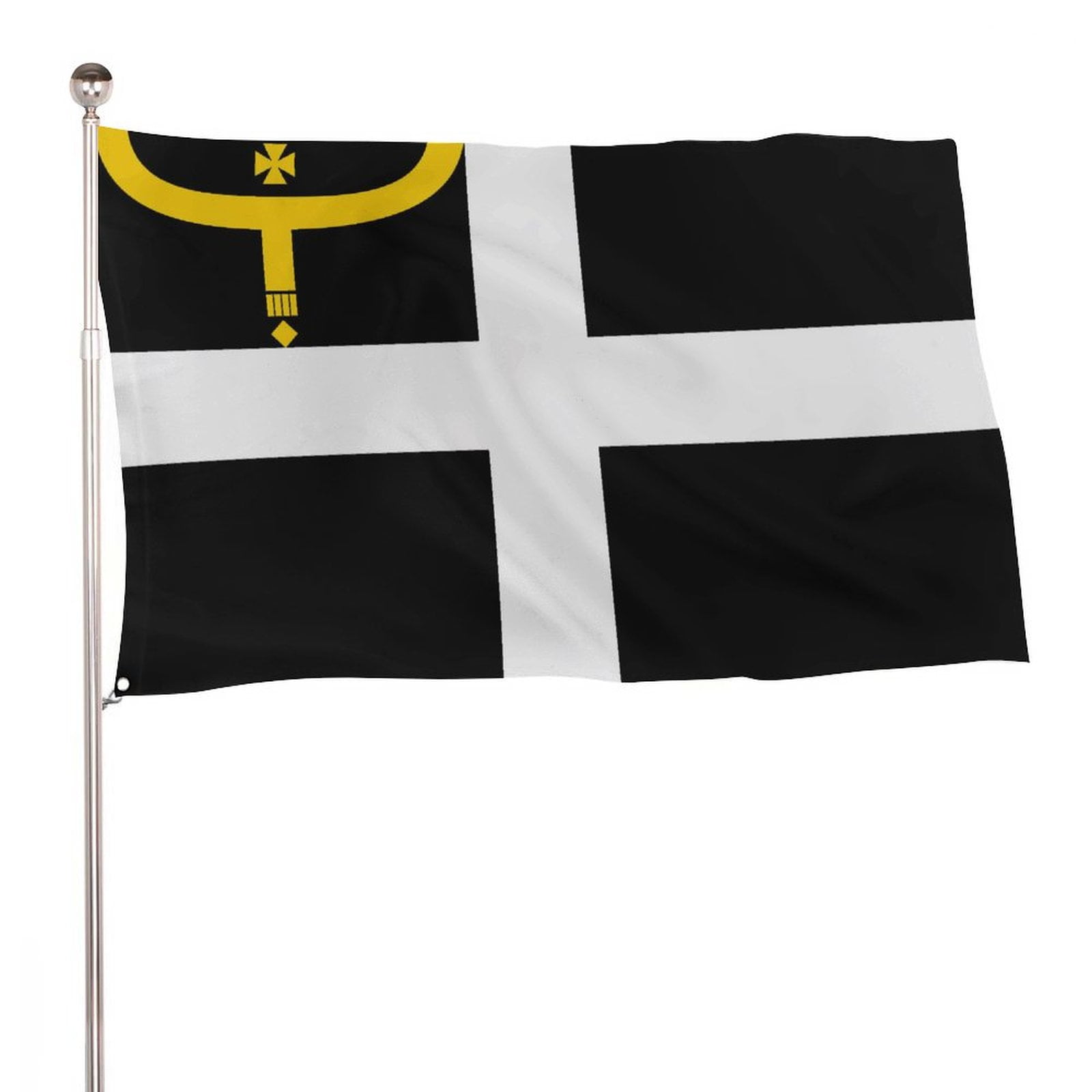 Christian Flag, Religious Flags Heavy Duty Polyester Falgs, Double ...
