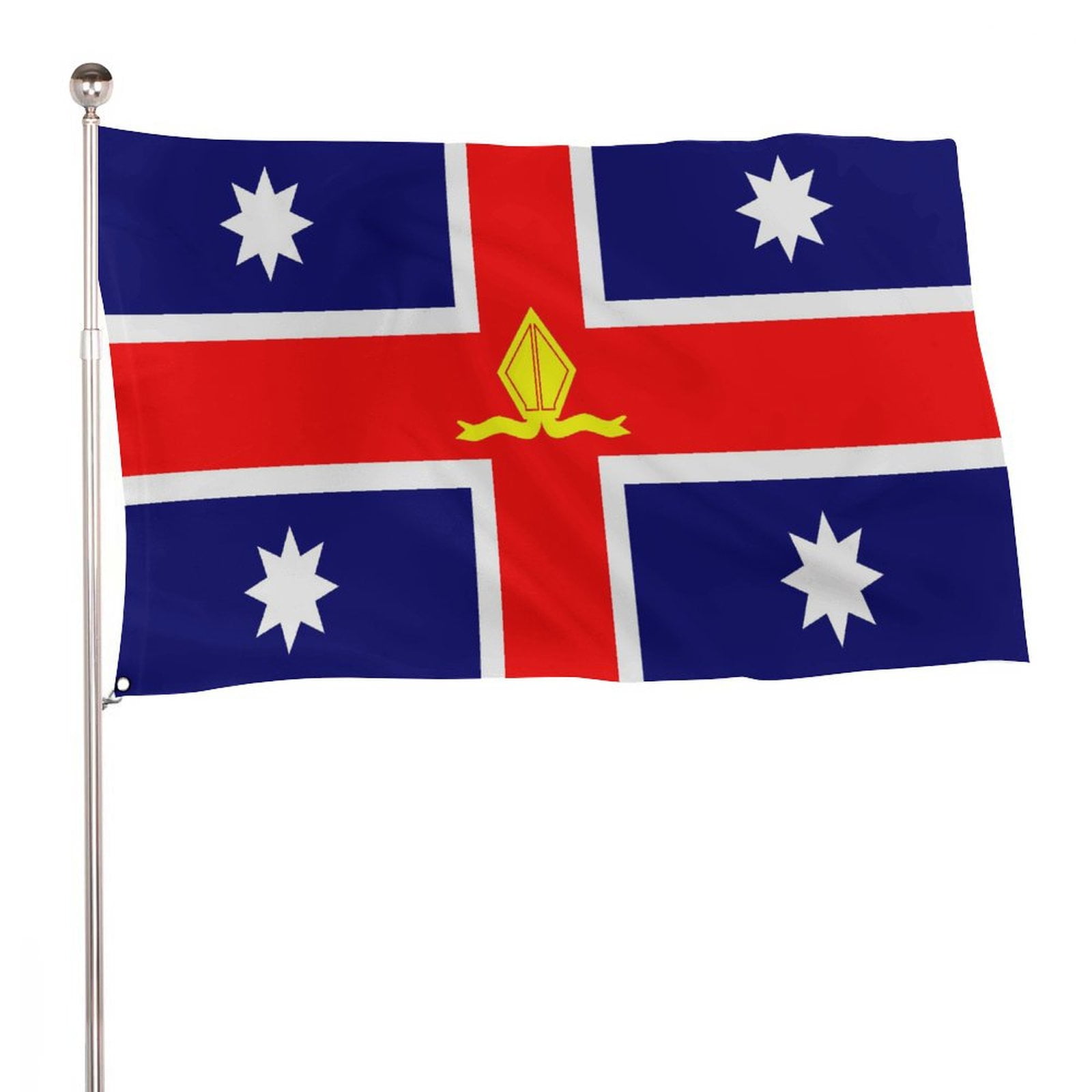 Christian Flag, Religious Flags Heavy Duty Polyester Falgs, Double ...