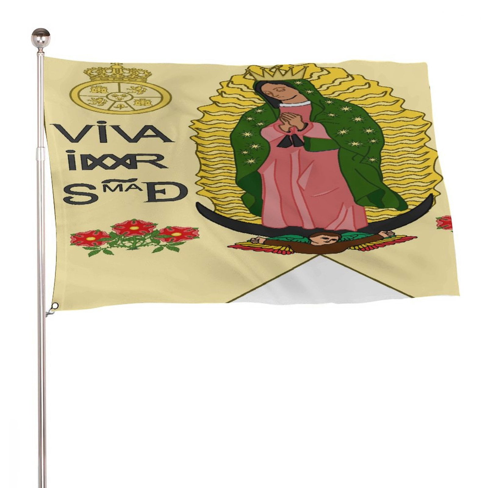 Christian Flag, Religious Flags Heavy Duty Polyester Falgs, Double ...