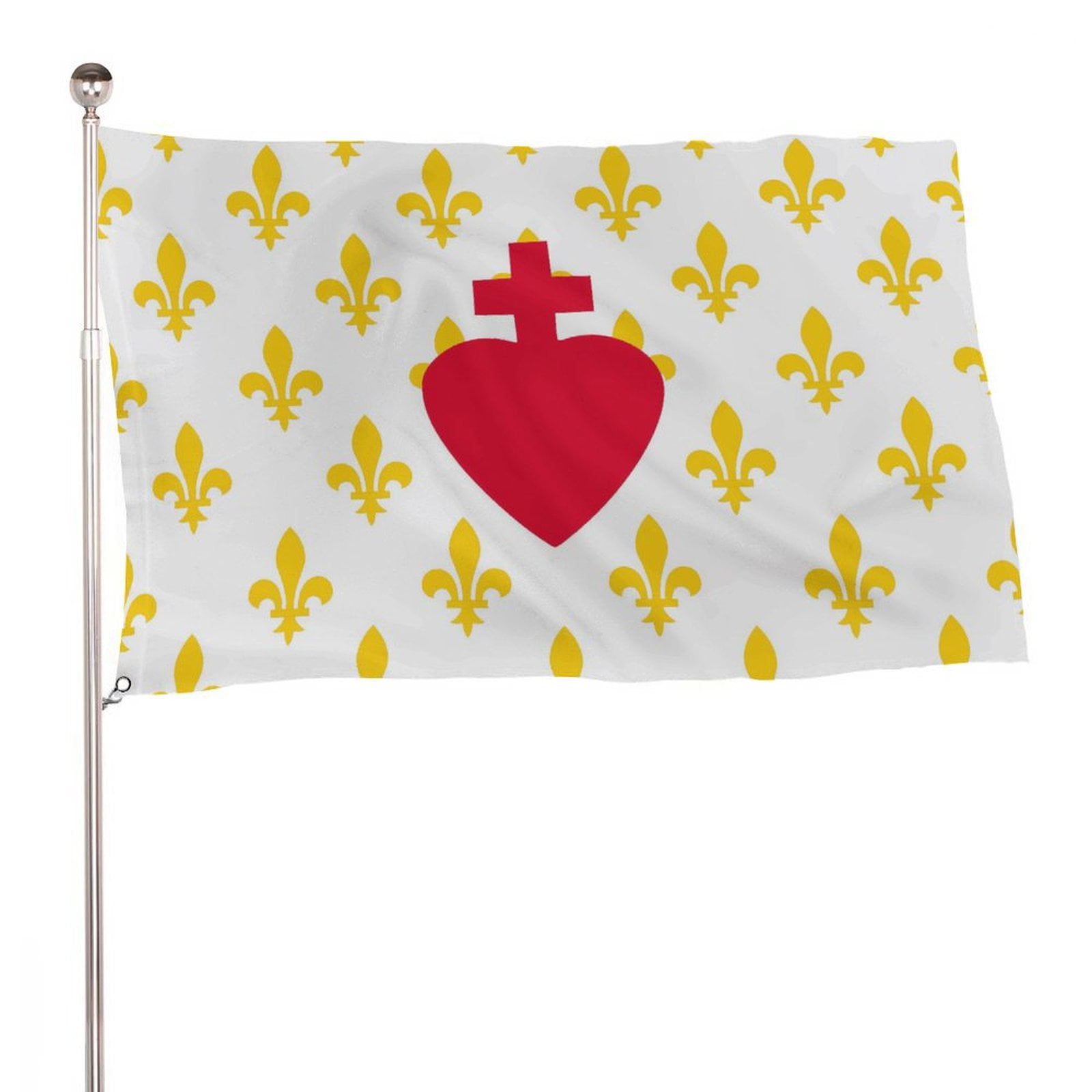 Christian Flag, Religious Flags Heavy Duty Polyester Falgs, Double ...