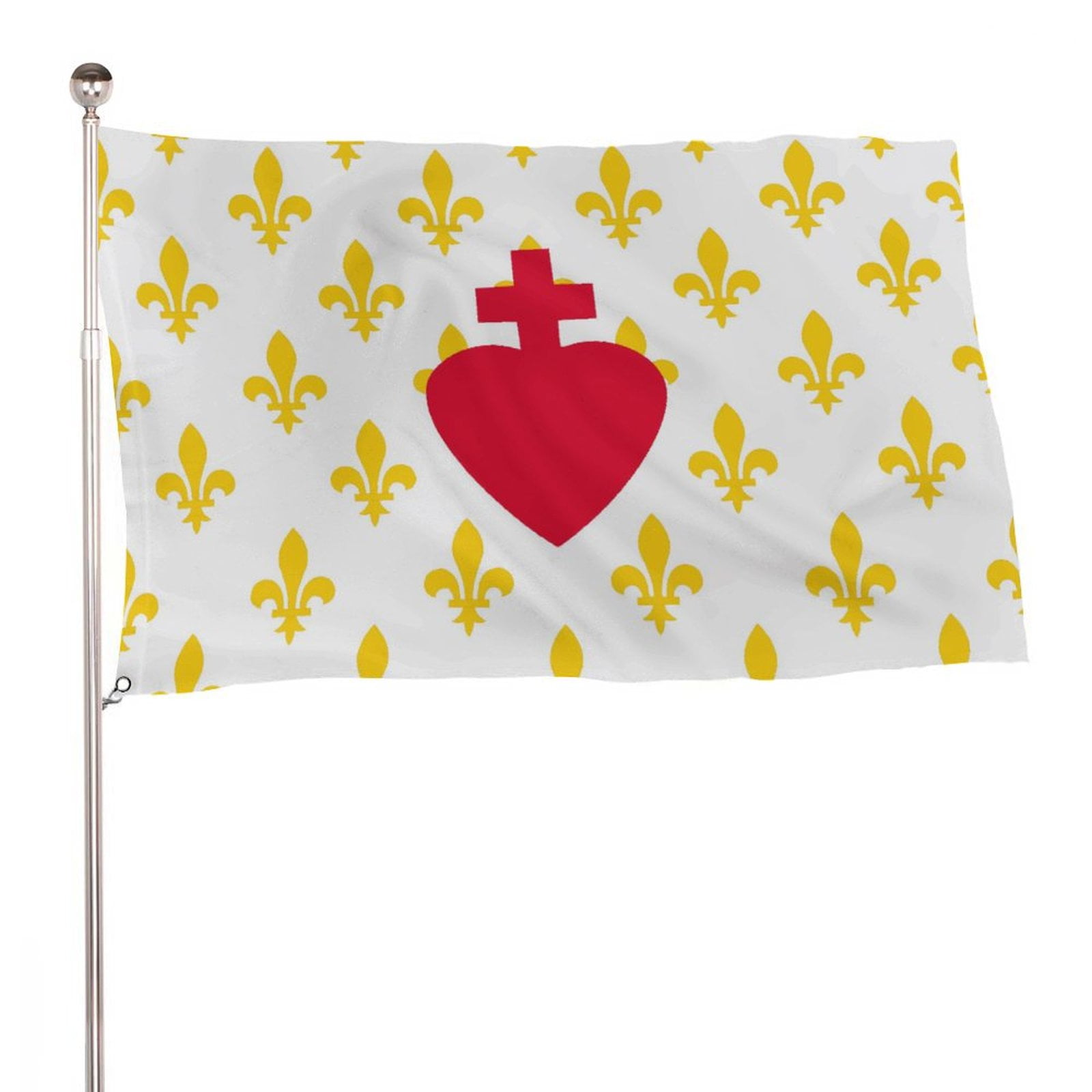 Christian Flag, Religious Flags Heavy Duty Polyester Falgs, Double Sided Flags Banner With 2 ...