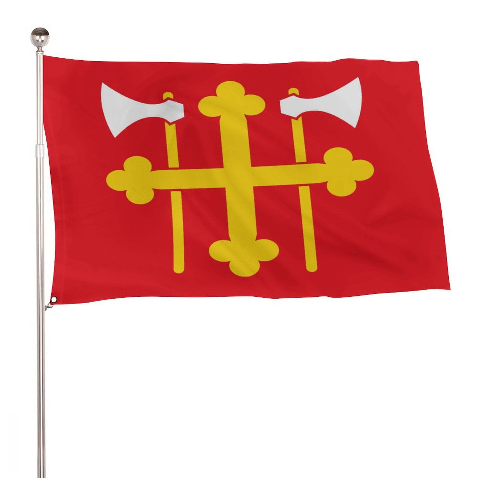 Christian Flag, Religious Flags Heavy Duty Polyester Falgs, Double ...