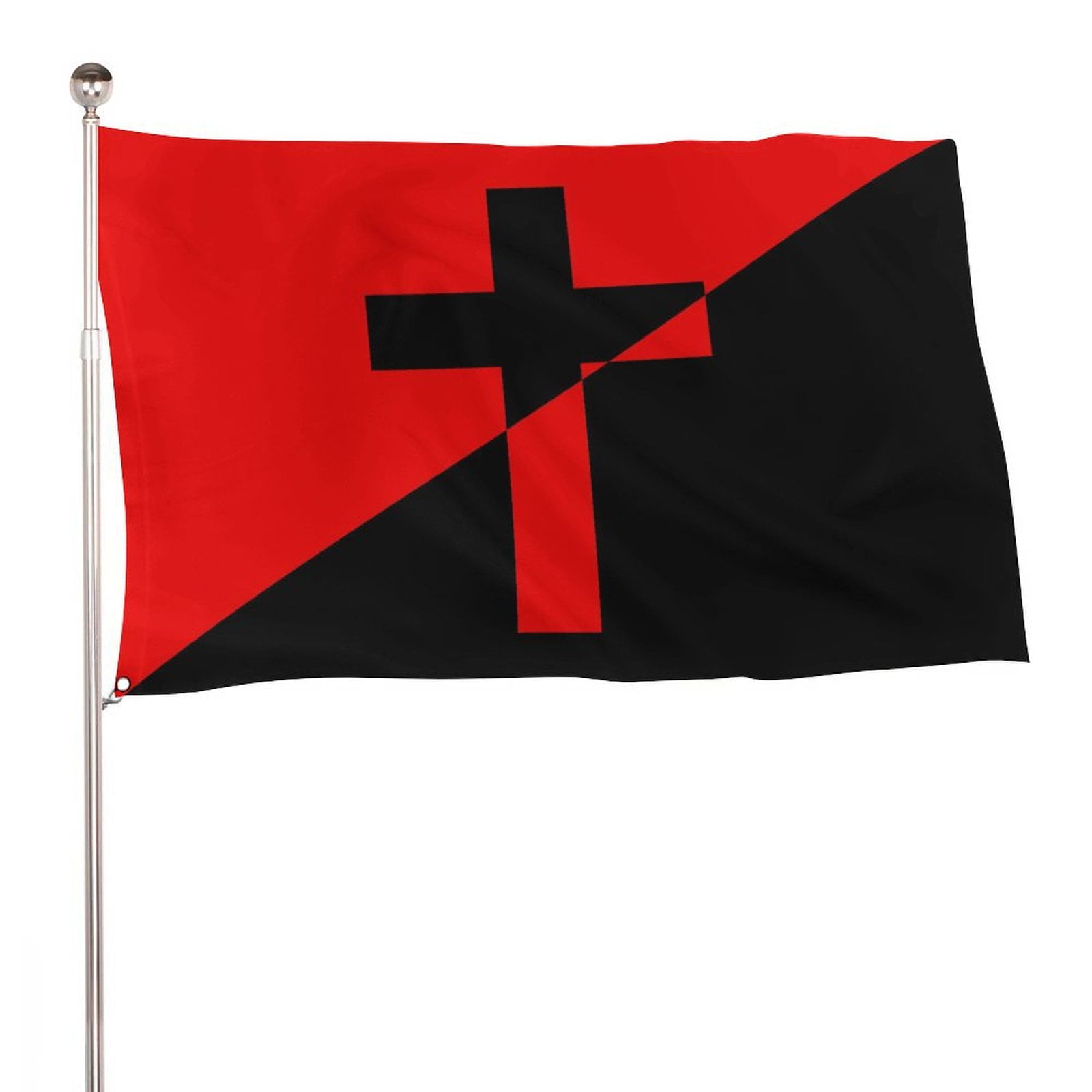 Christian Flag, Religious Flags Heavy Duty Polyester Falgs, Double ...