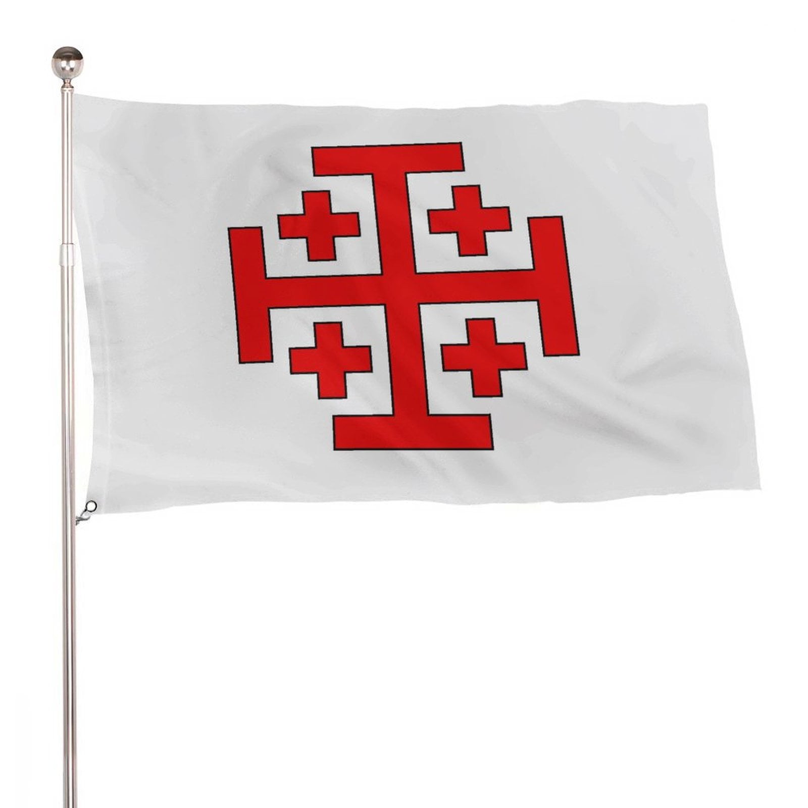 Christian Flag, Religious Flags Heavy Duty Polyester Falgs, Double ...