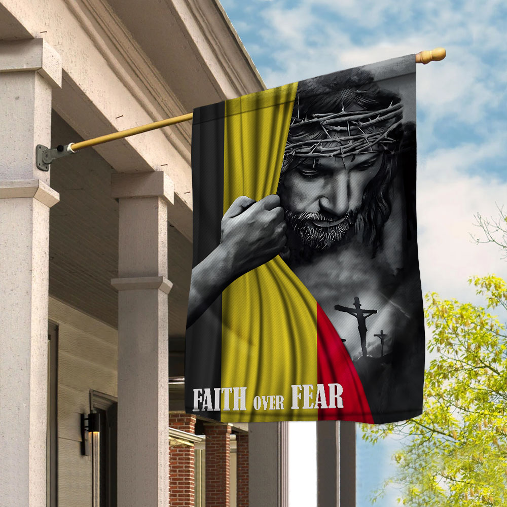 Christian Flags,Faith Over Fear Flag Christian Belgian Belgium With ...
