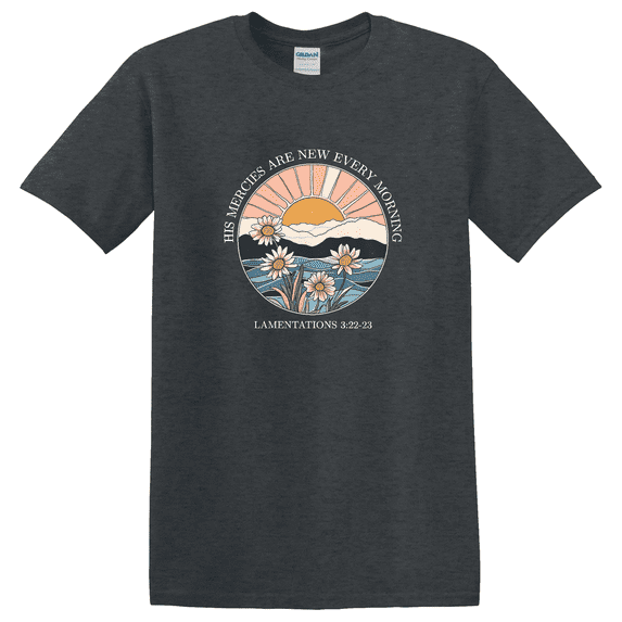 Christian Floral Bible Verse Faith Graphic T-Shirt - Walmart.com