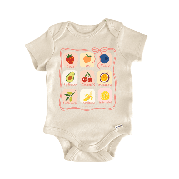 Christian Fruit Sprit - Baby Bodysuit - Walmart.com