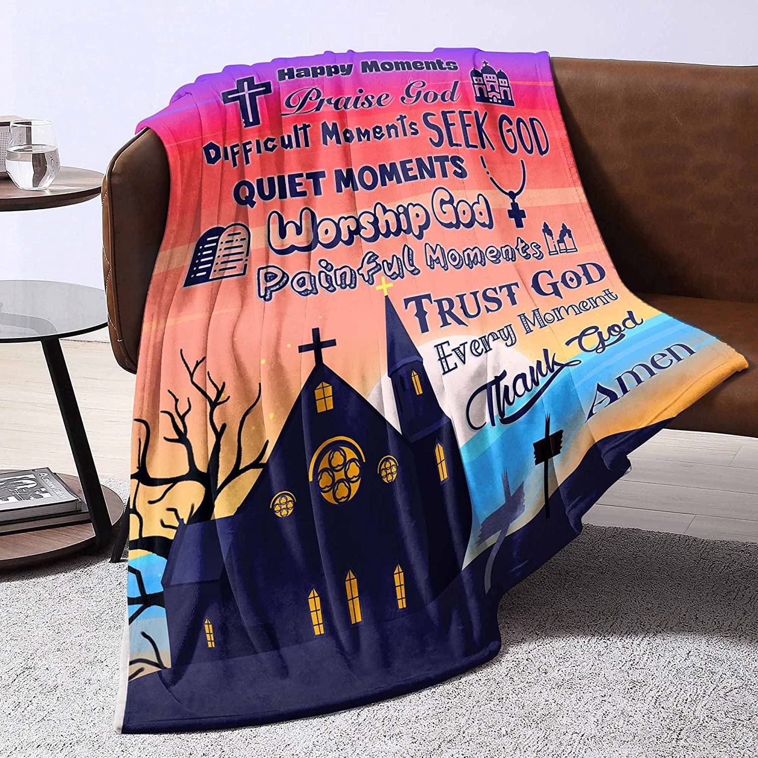 Christian Gifts for Women, Bible Verse Blanket, Religious Gifts Healing ...
