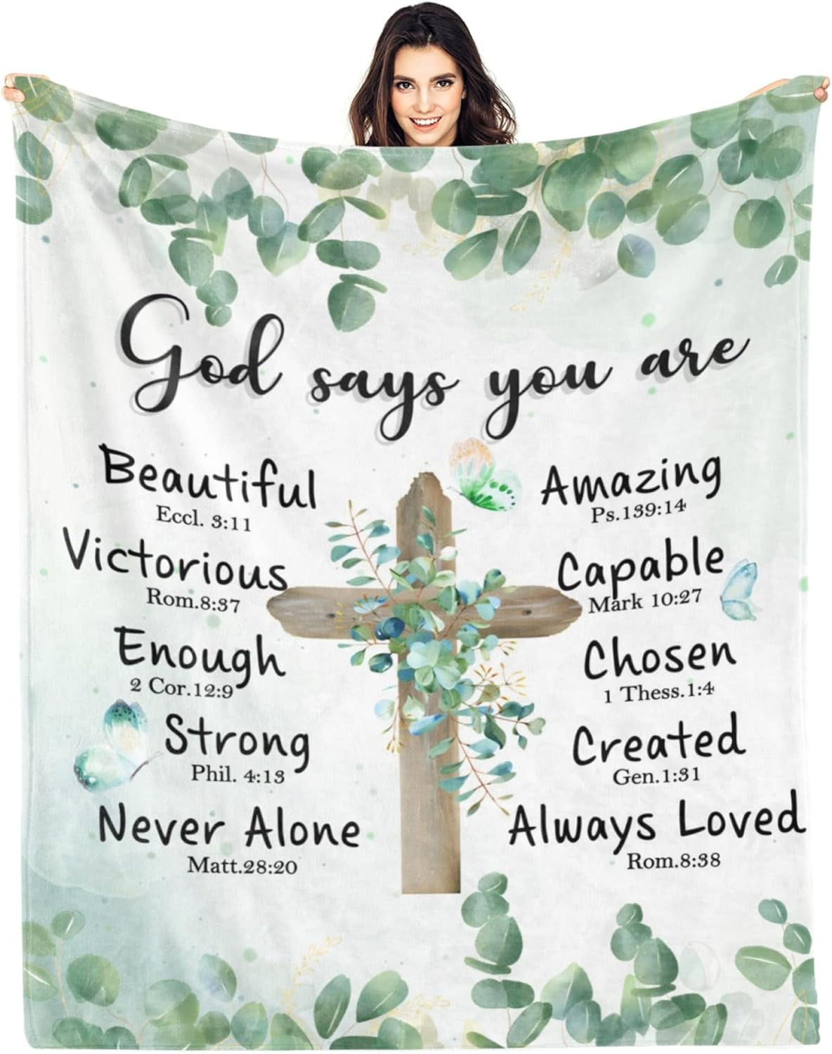 Christian Gifts for Women, Christian Blanket, Religious Gifts for Women ...