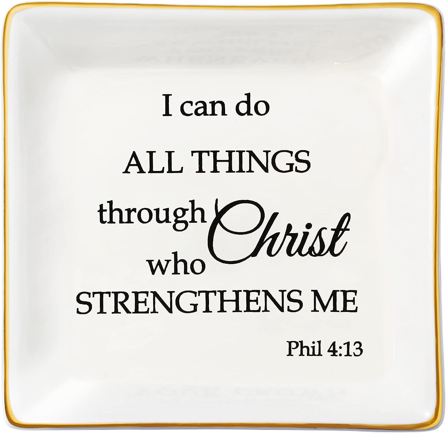 Christian Gifts for Women Holder Trinket Dishes Sister Birthday ...