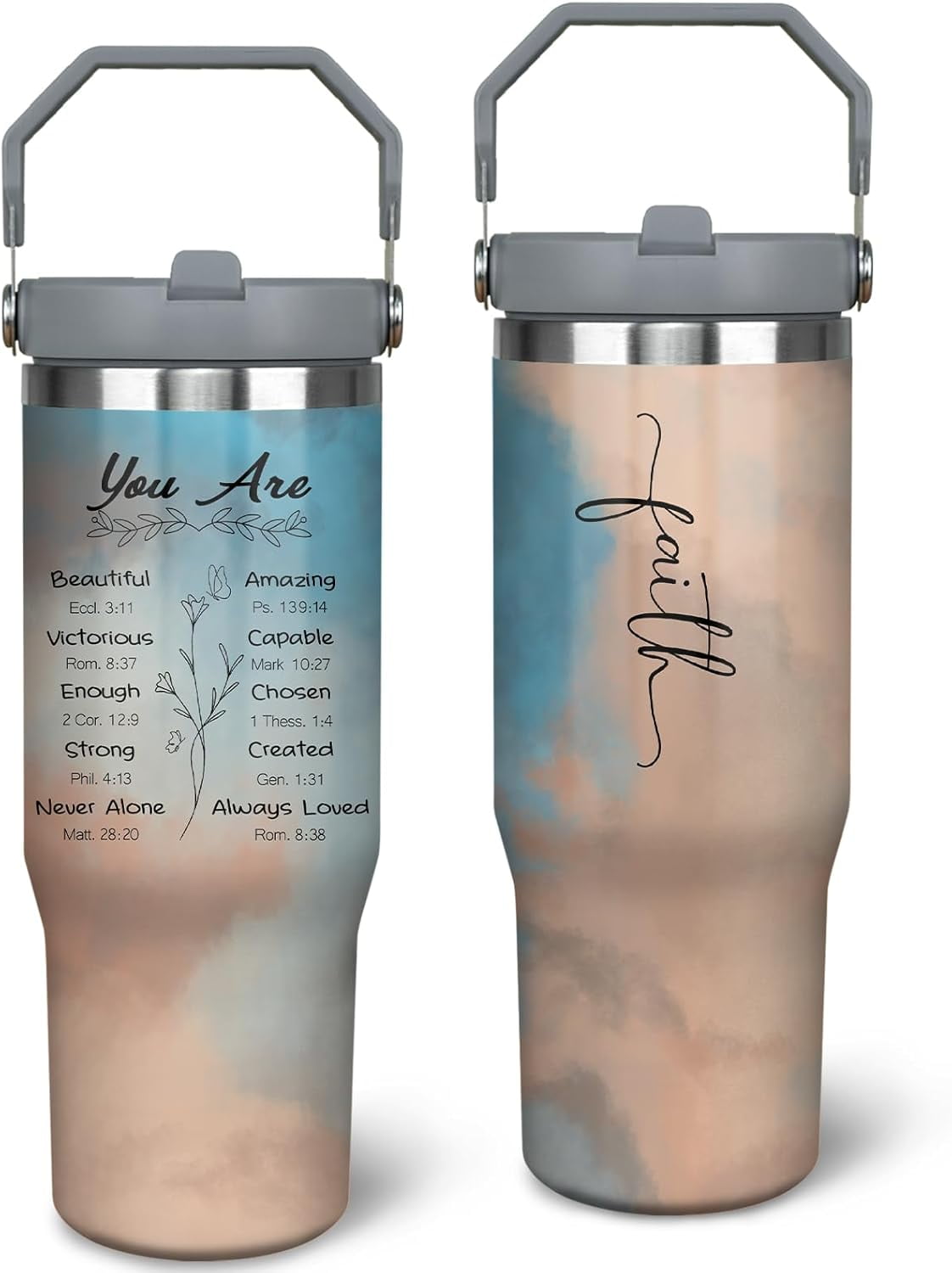 Christian Gifts for Women, Inspirational Religious Gifts, Faith 30 oz ...