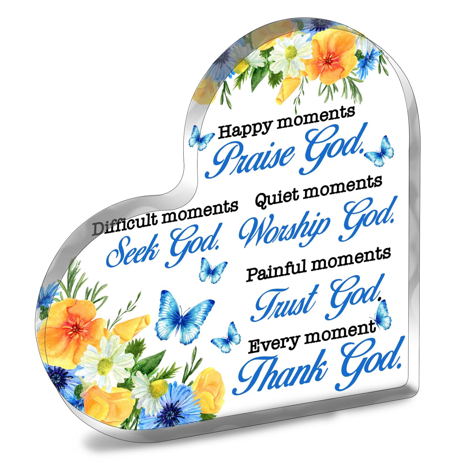 Christian Gifts for Women Inspire Bible Religious Decor Catholic Gifts ...