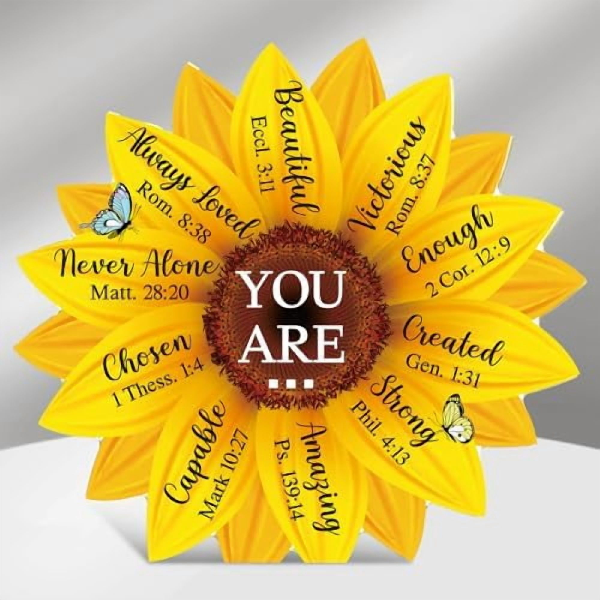 Christian Gifts for Women Sunflower Gifts for Women Religious Desk ...