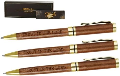 Christian Gifts, Wooden Pen Set of 3, Spiritual Encouragement ...