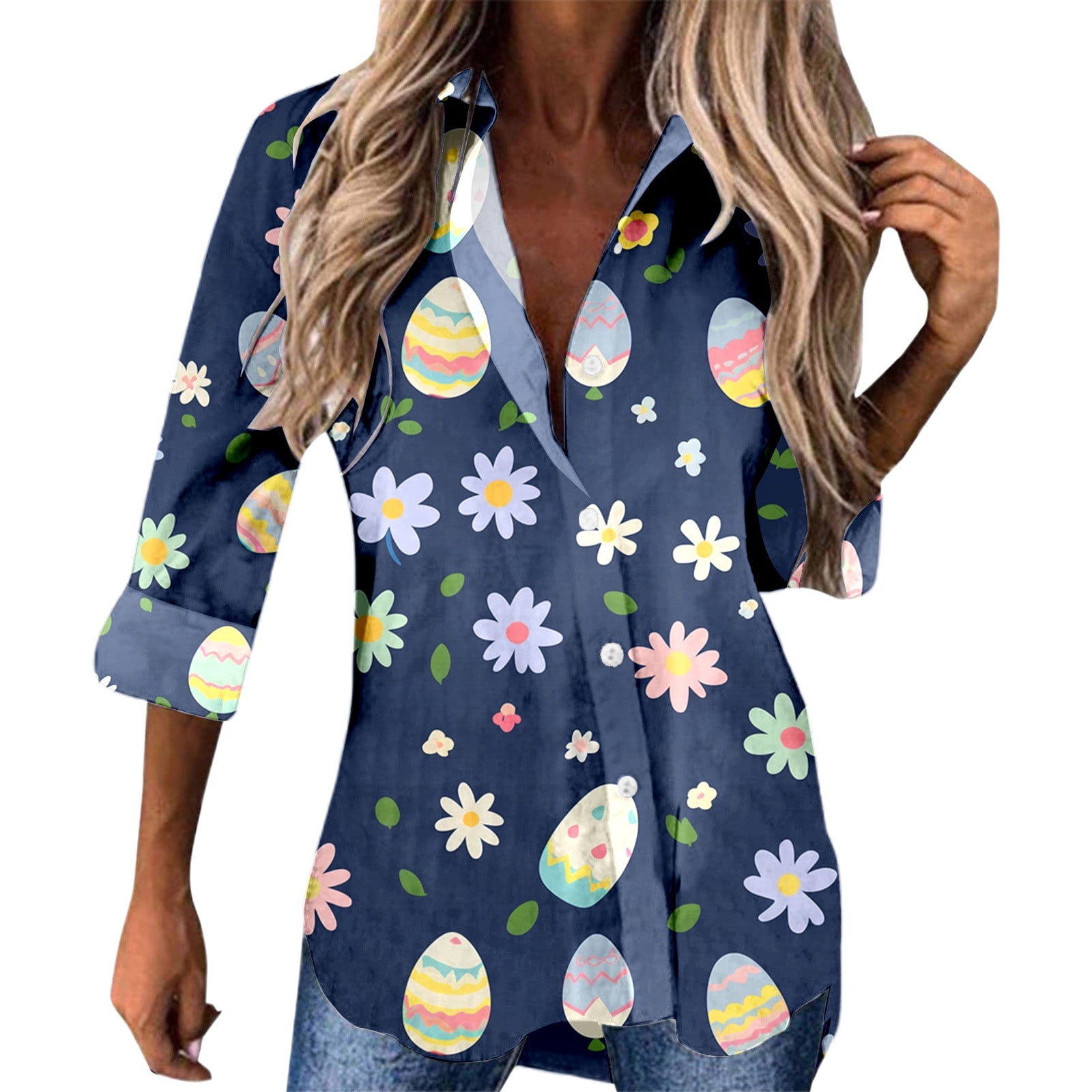 Christian Gifts for Women Sequin Print V Neck Sparkly Glitter Long ...