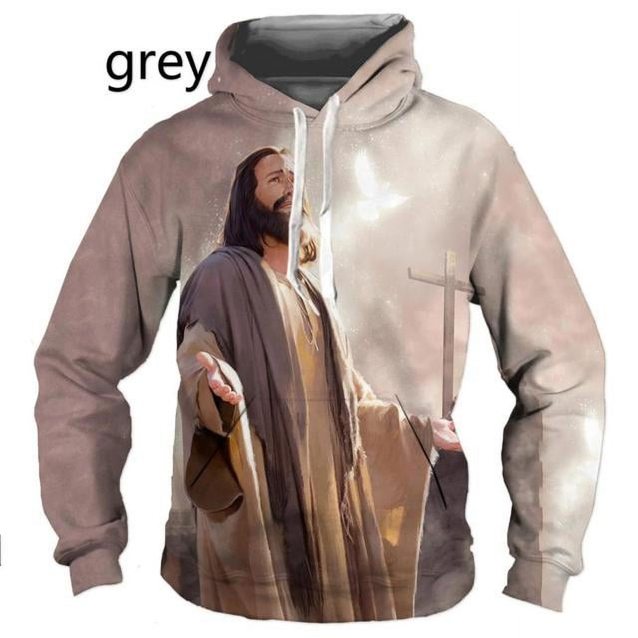 Christian God Jesus Cross Hoodie 3d print Sweatshirts Man/Woman ...