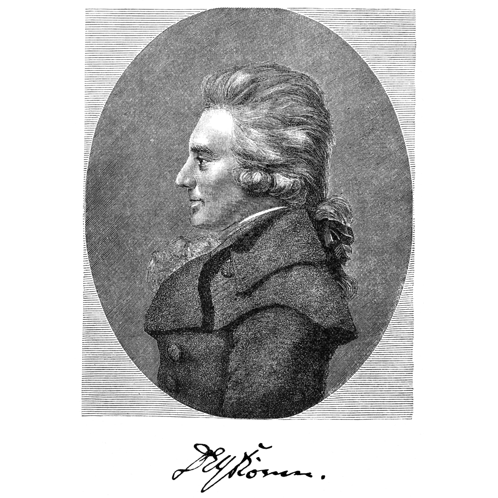 Christian Gottfired Krner N(1756-1831). German Jurist And Literary ...