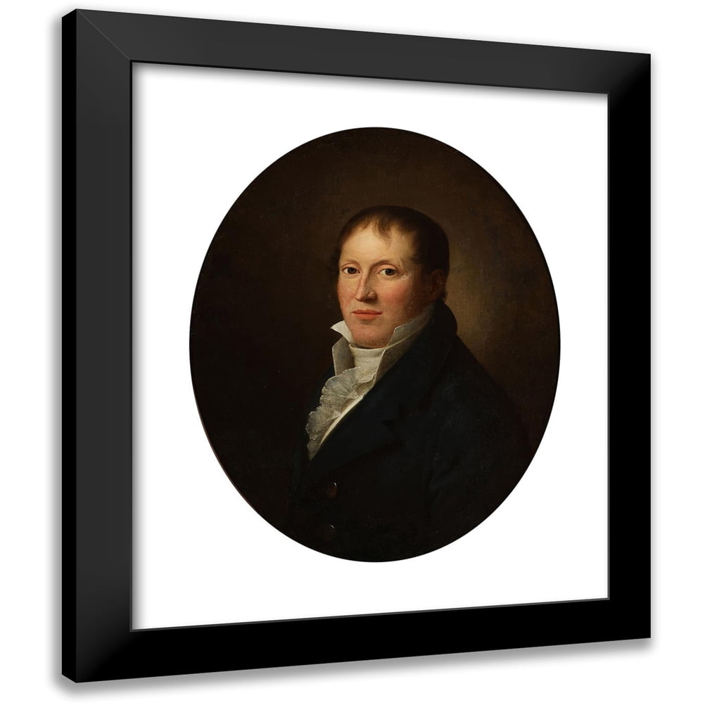 Christian Gottlieb Kratzenstein Stub 12x14 Black Modern Framed Museum ...