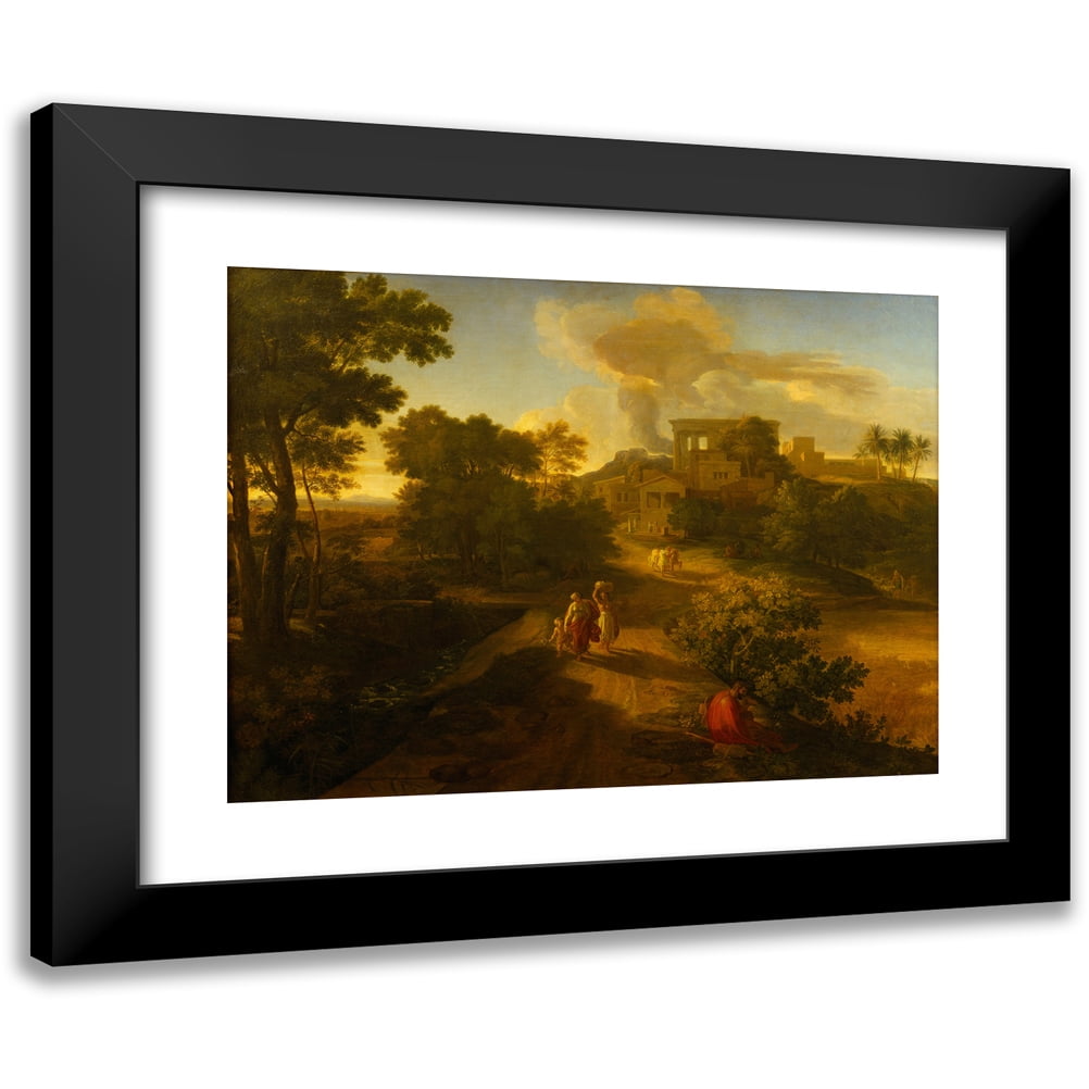 Christian Gottlieb Schick 24x19 Black Modern Framed Museum Art Print ...