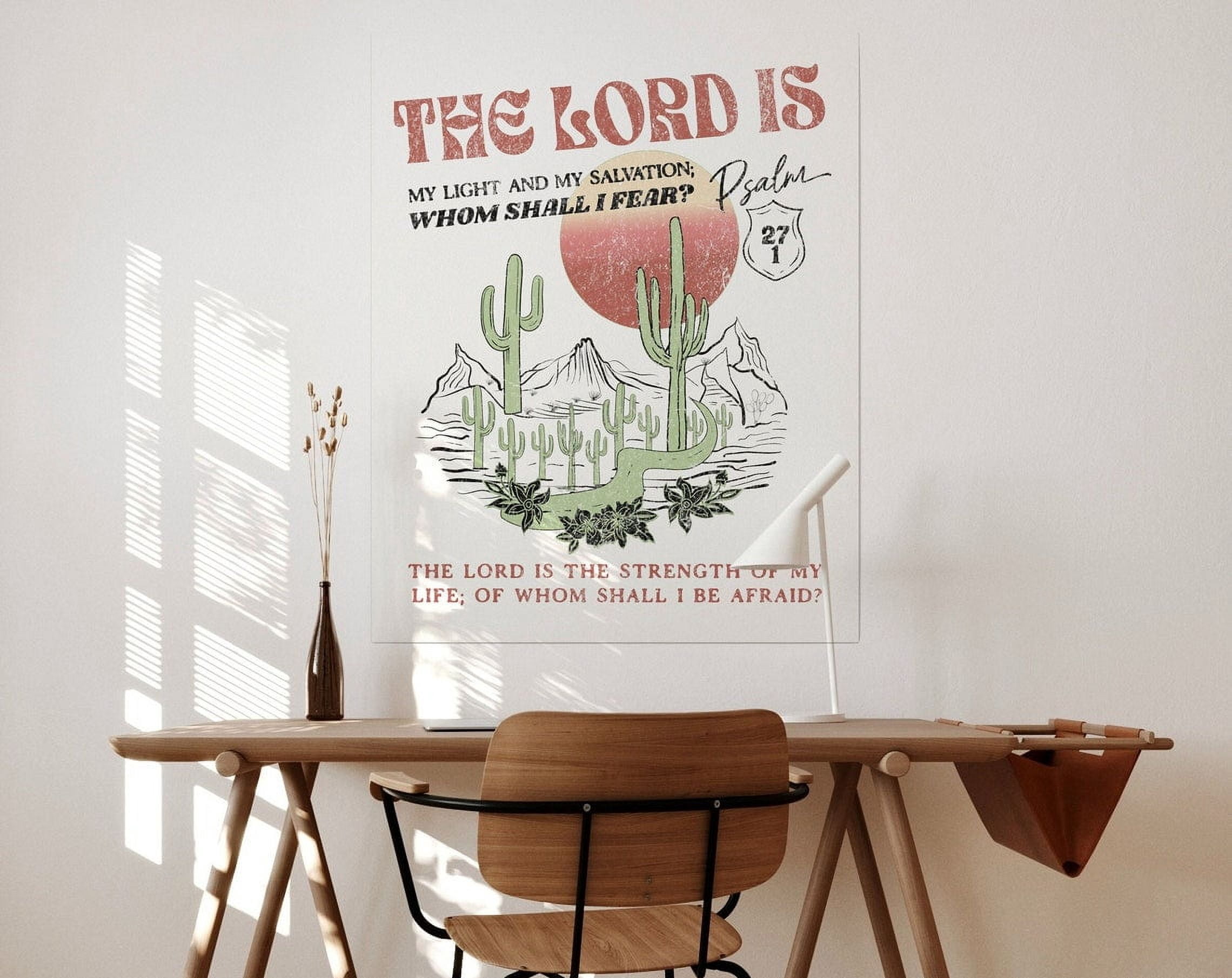 Christian Home Wall Decor Bible Verse Canvas Gallery Wrap Scripture ...