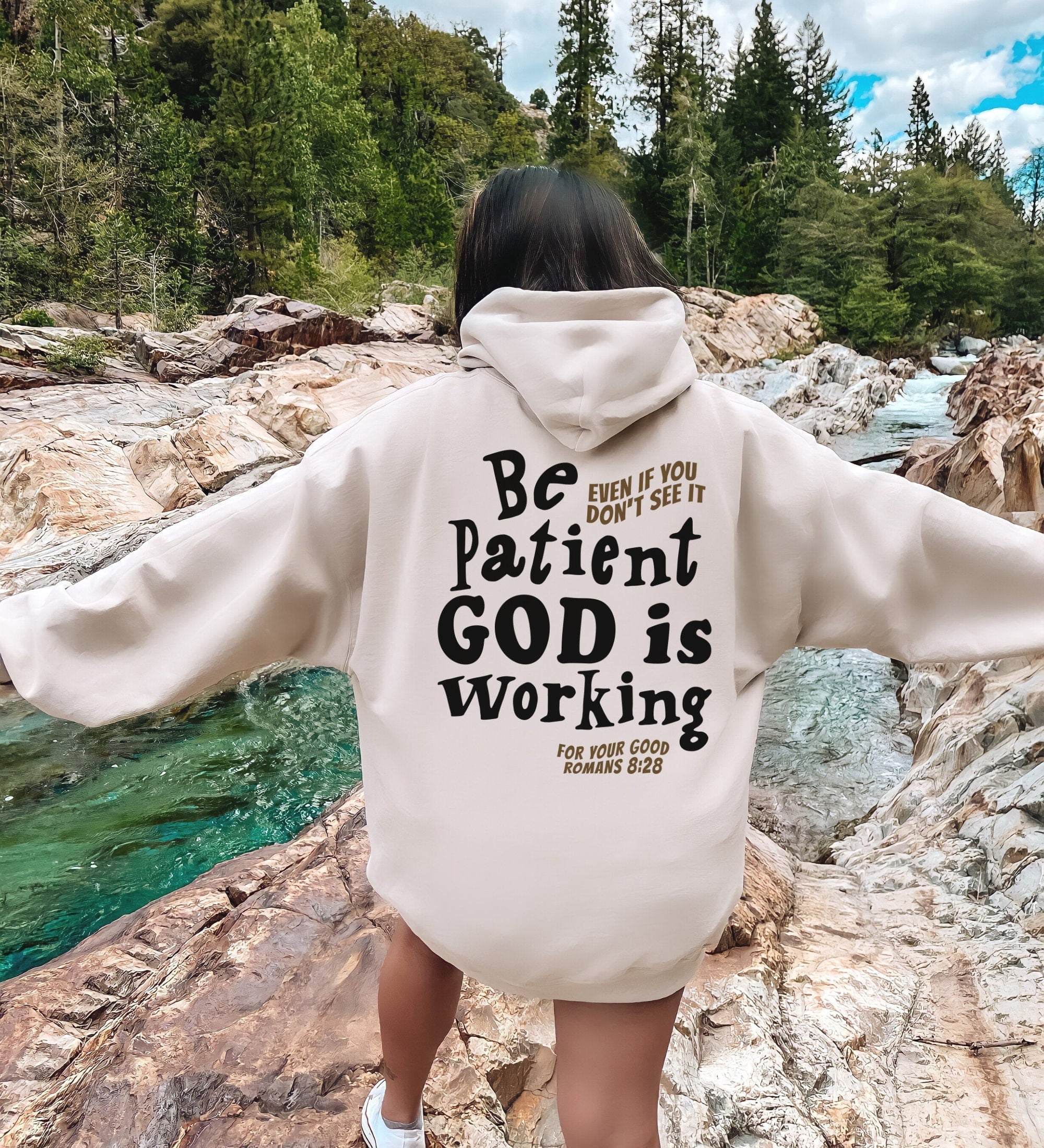 Christian Hoodie Jesus Hoodie Aesthetic Hoodie Positive Hoodie ...