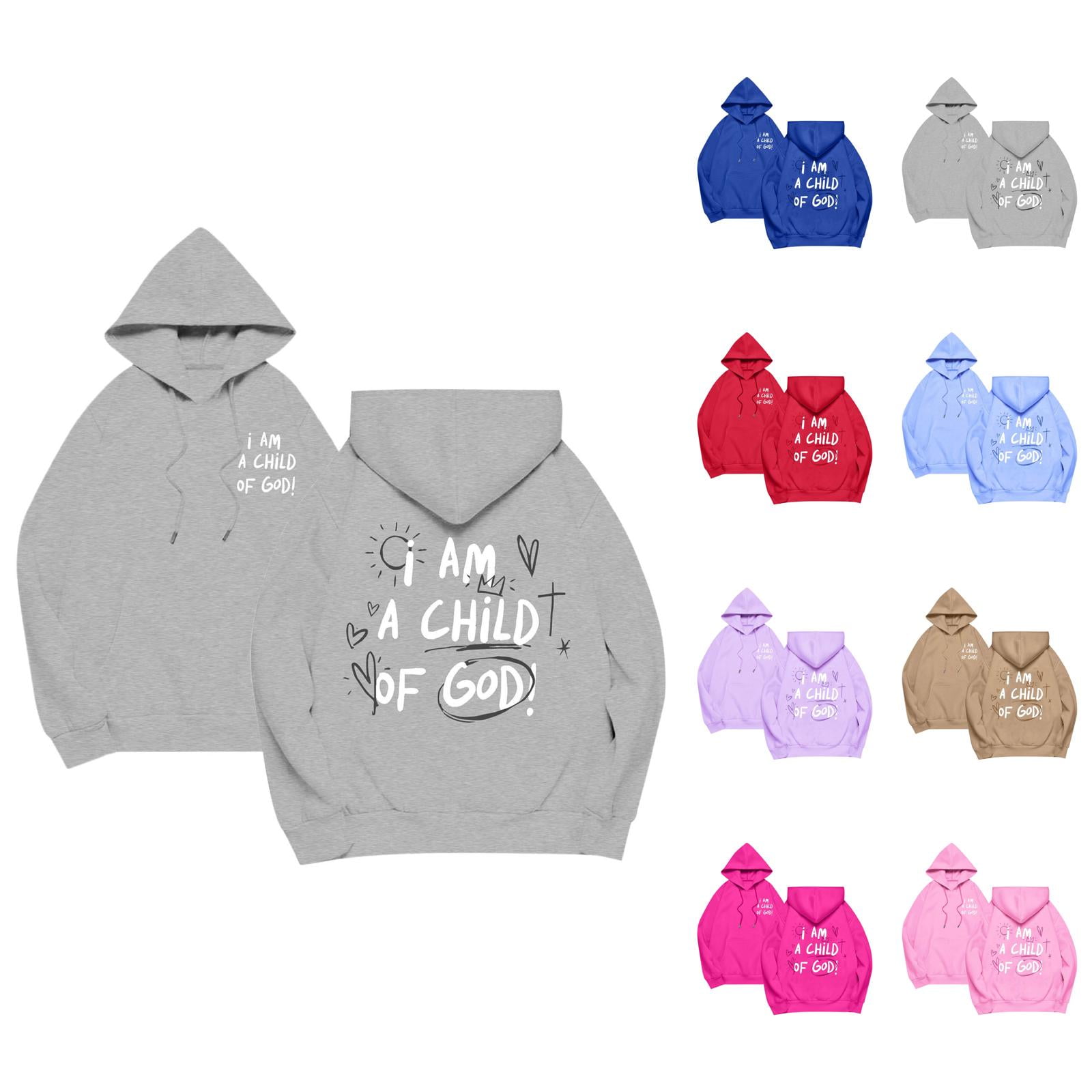 Christian Hoodie for Women 2026 Fall Winter Long Sleeve Cute Bible ...