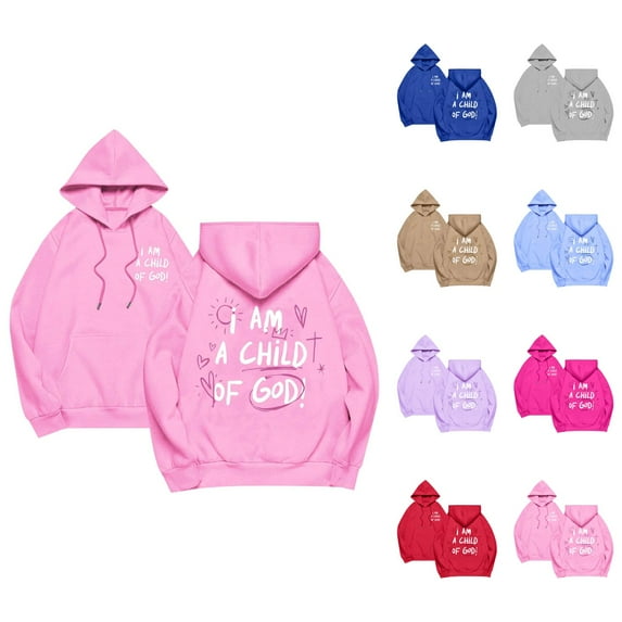 Christian Hoodie for Women 2026 Fall Winter Long Sleeve Cute Bible ...