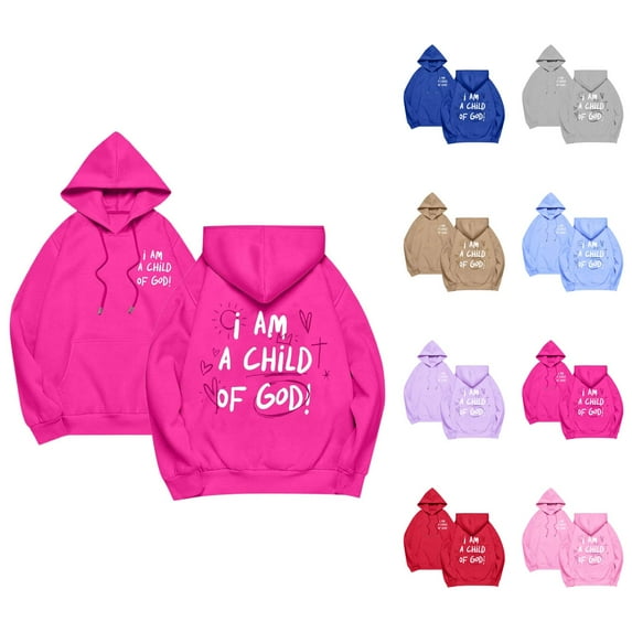 Christian Hoodie for Women 2026 Fall Winter Long Sleeve Cute Bible ...