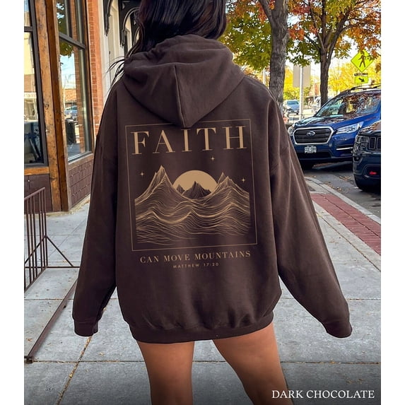 Christian Hoodies Jesus Hoodie Christian Streetwear Brown Hoodie God Is ...