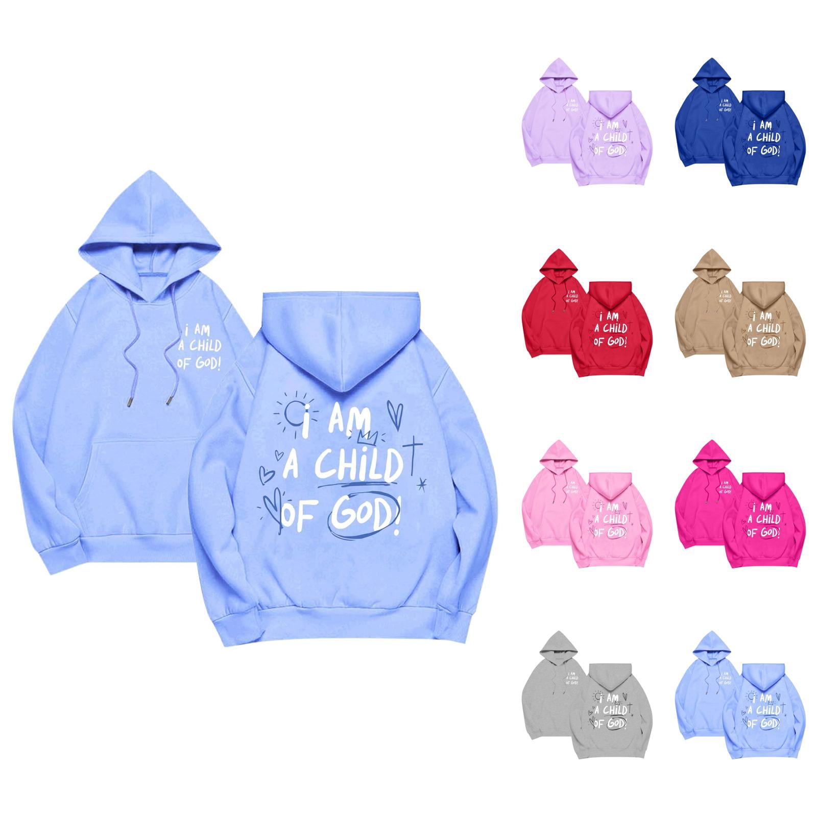 Christian Hoodies for Women 2026 Fall Winter Long Sleeve Casual Cute ...