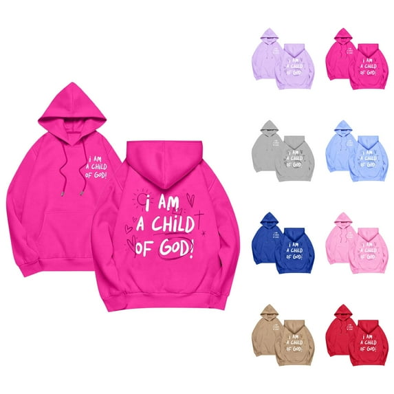 Christian Hoodies for Women 2026 Fall Winter Long Sleeve Cute Bible ...