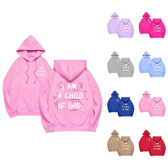 Christian Hoodies for Women 2026 Fall Winter Long Sleeve Cute Bible ...