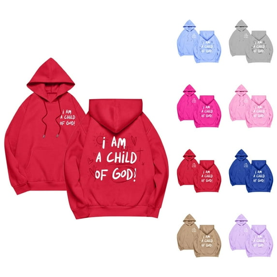 Christian Hoodies for Women 2026 Fall Winter Long Sleeve Cute Bible ...