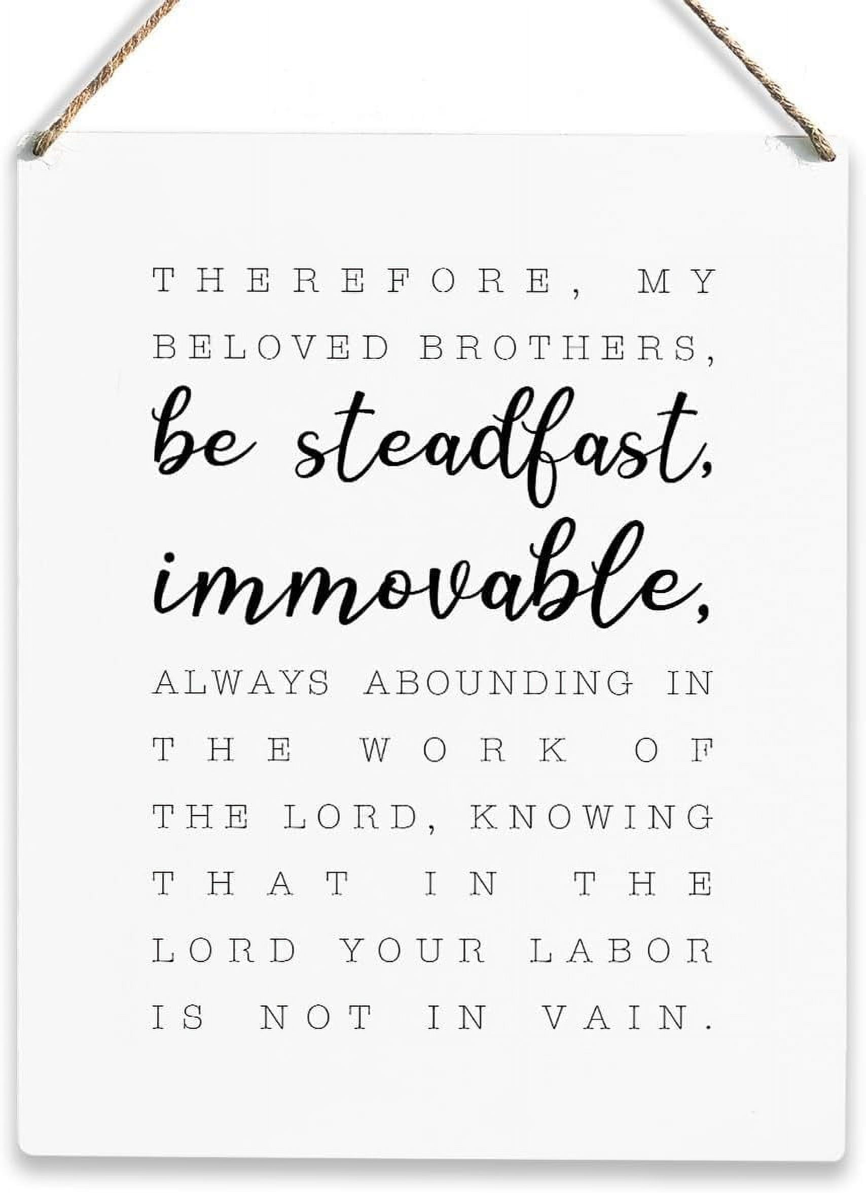 Christian Inspiral Quotes Wall Art Encouraging Rustic Religious ...