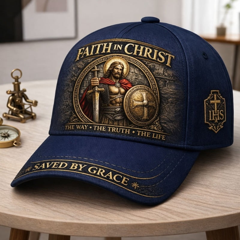 Christian Inspirational Baseball Cap Unisex Adjustable Trust in God ...