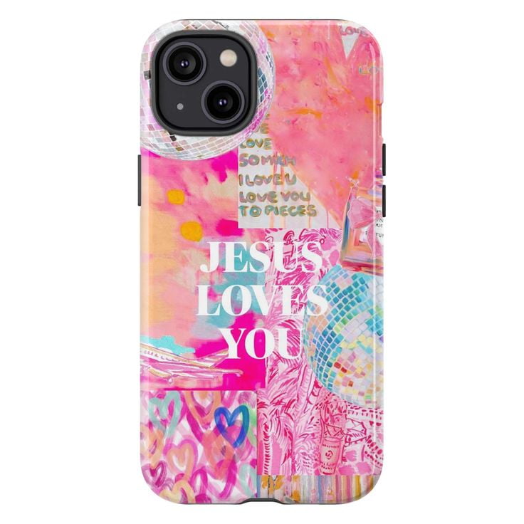 Christian Inspirational Phone Case, "Jesus Loves You" iPhone Cover ...
