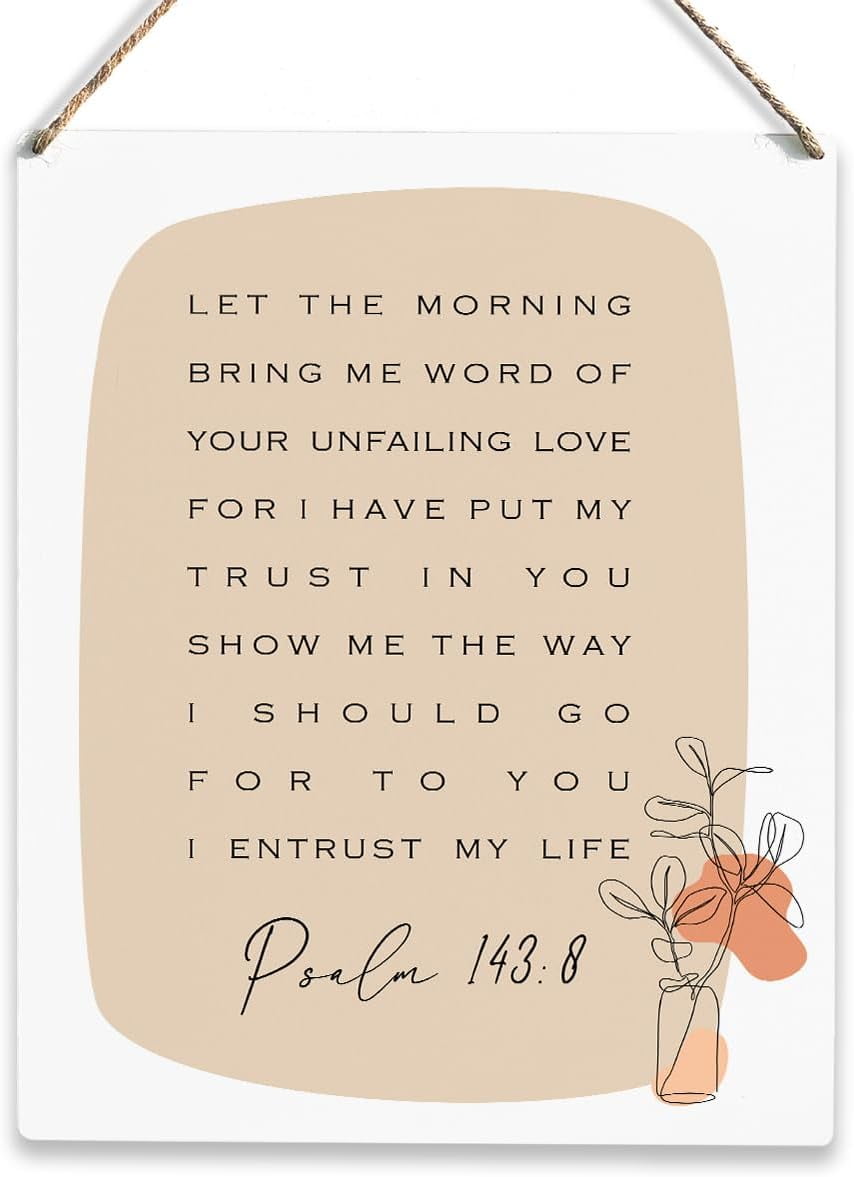 Christian Inspirational Quotes Wall Art Encouraging Rustic Religious ...