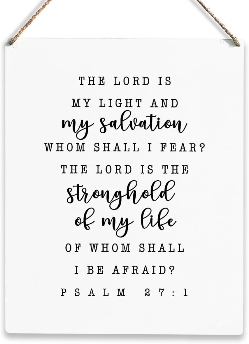 Christian Inspirational Quotes Wall Art Motivation Rustic Religious ...