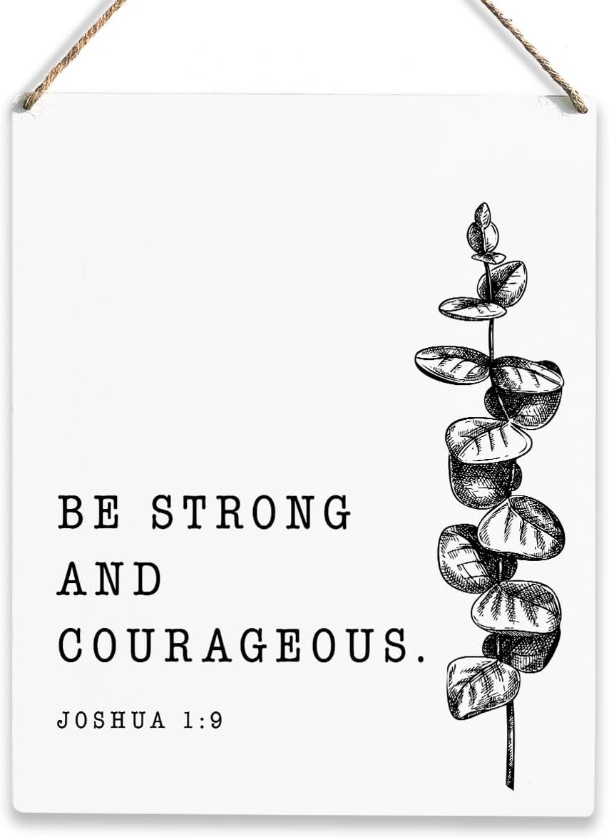 Christian Inspirational Quotes Wall Art Motivation Rustic Religious ...